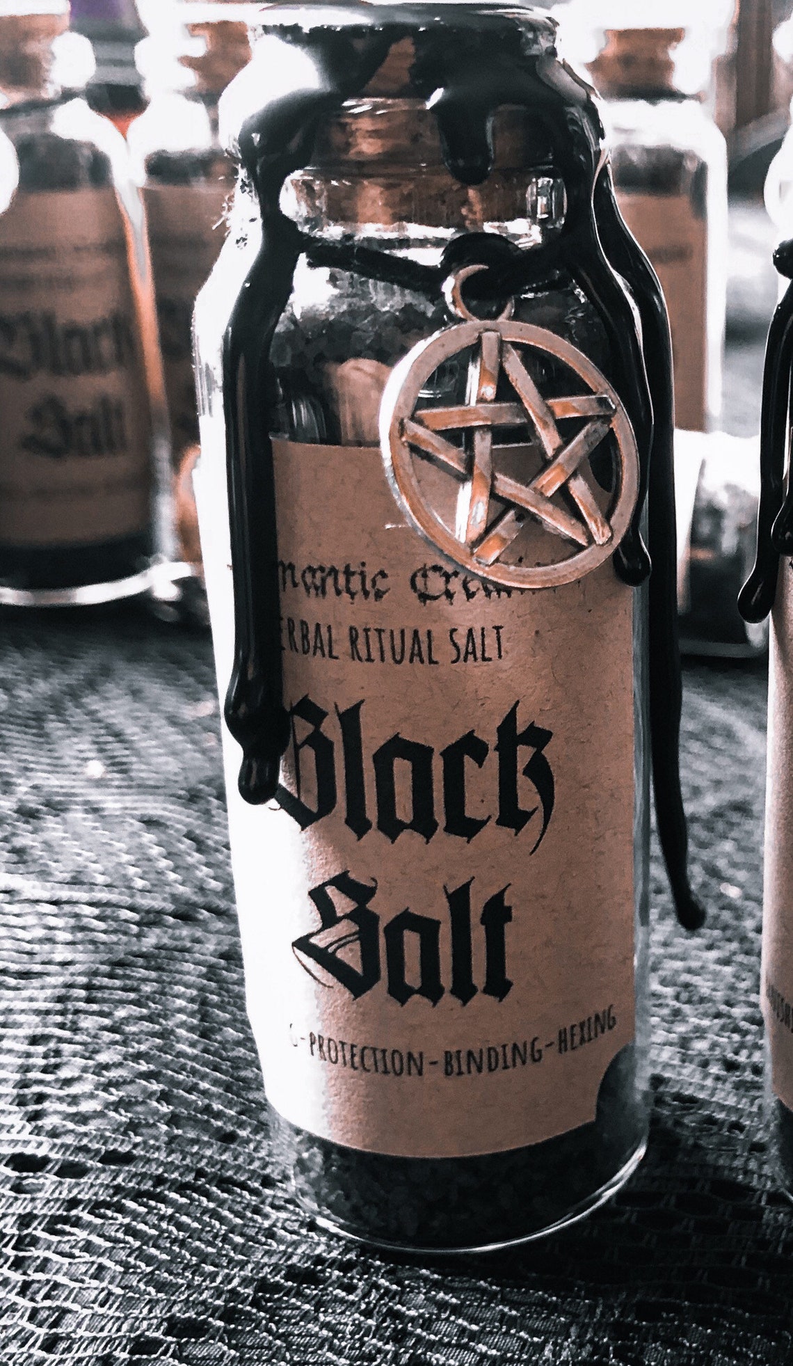 Black Salt / Witches Salt / Witchcraft / Protection - Etsy