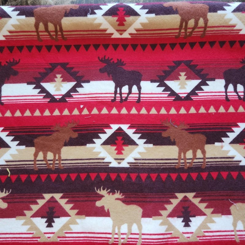 Aztec Flannel Fabric - Etsy