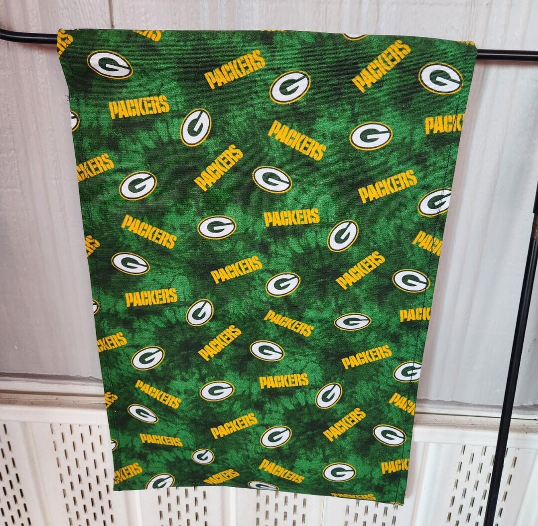 NFL Green Bay Packers Cotton Duck Canvas Garden Patio 2-sided Flag - Etsy