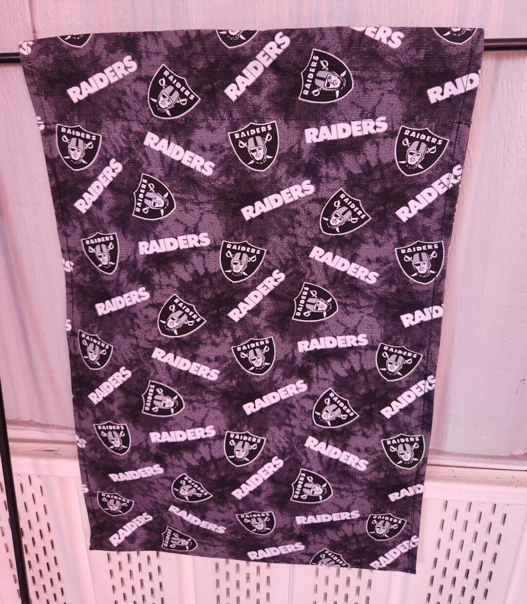 NFL Las Vegas Raiders Cotton Duck Canvas Garden Patio 2-sided Flag - Etsy