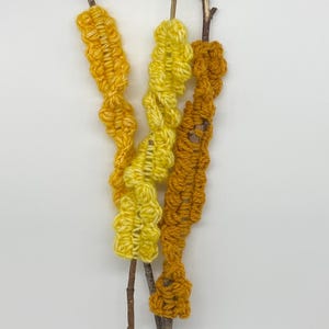 Pattern: Golden Crochet Wattle - Etsy