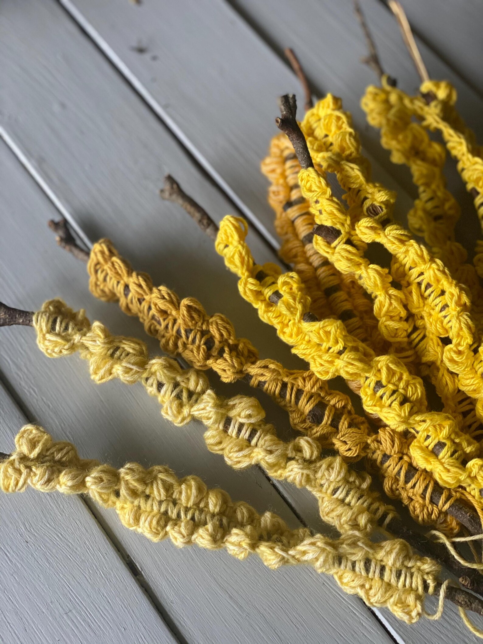 Pattern: Golden Crochet Wattle - Etsy Australia