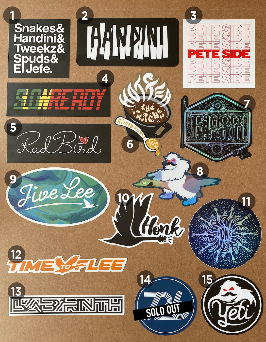 Sticker Pack (pick 3) - Etsy