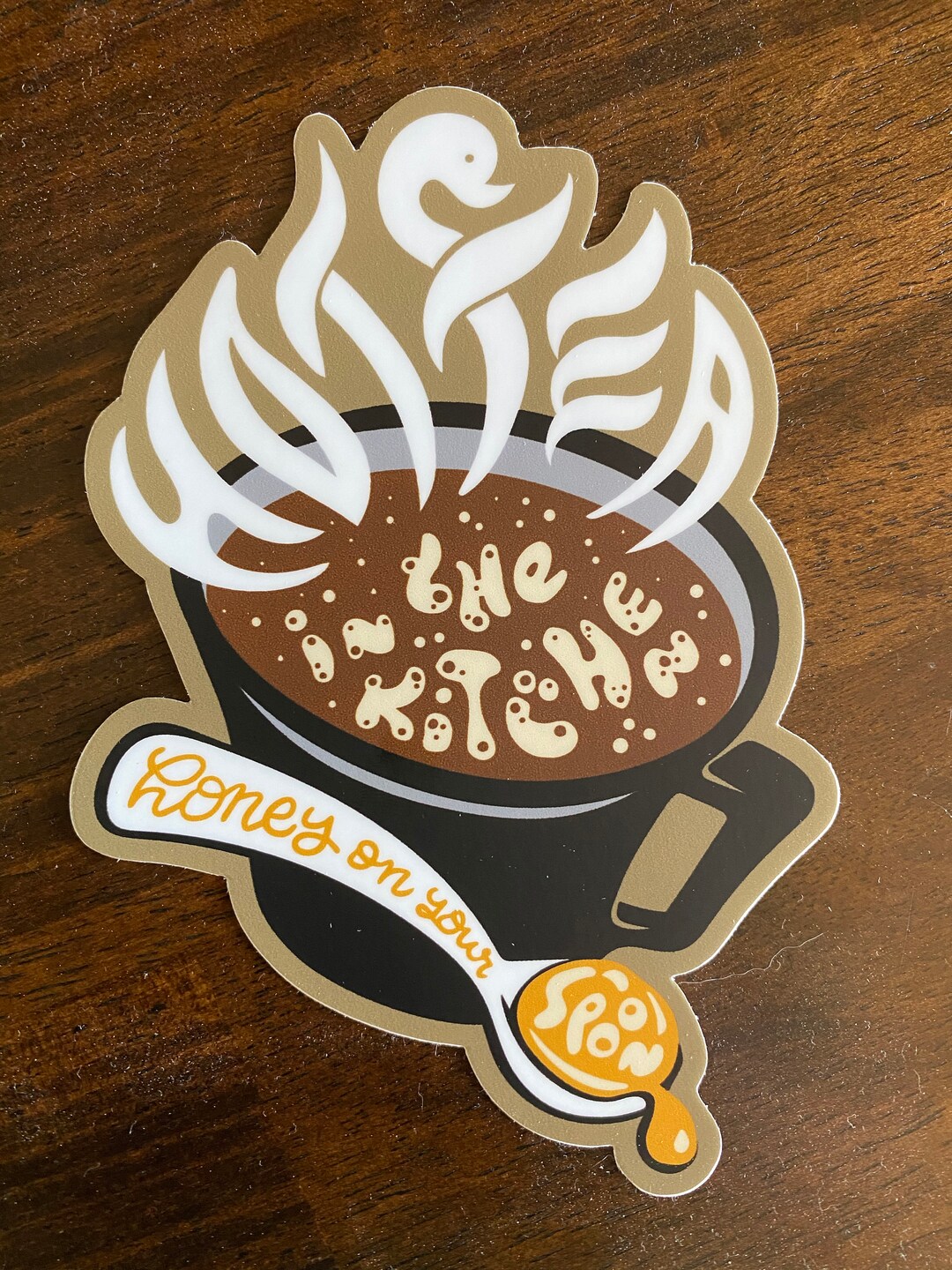 Hot Tea Sticker - Etsy