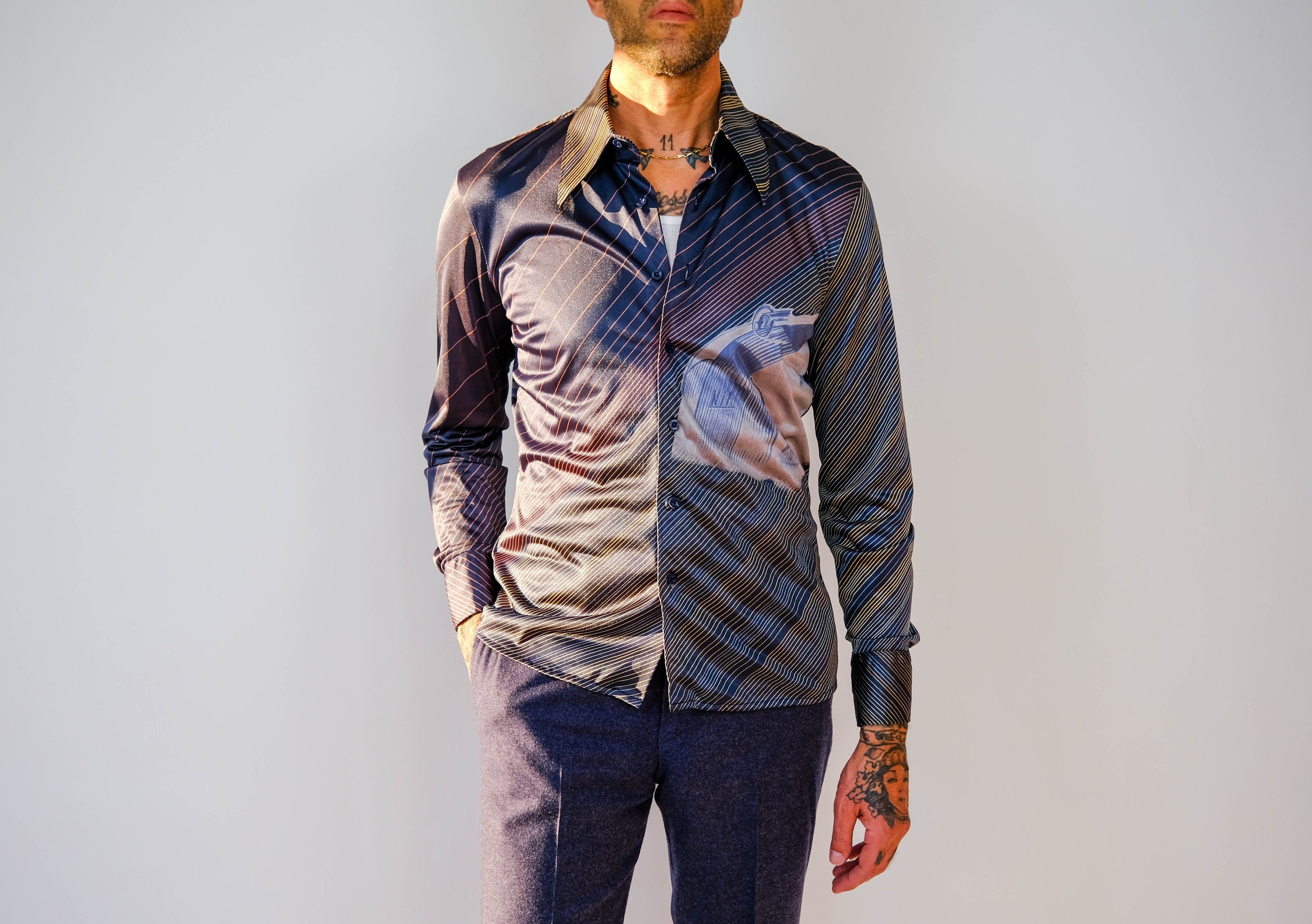 1970s Men's Shirt Styles - Vintage 70s Shirts for Guys