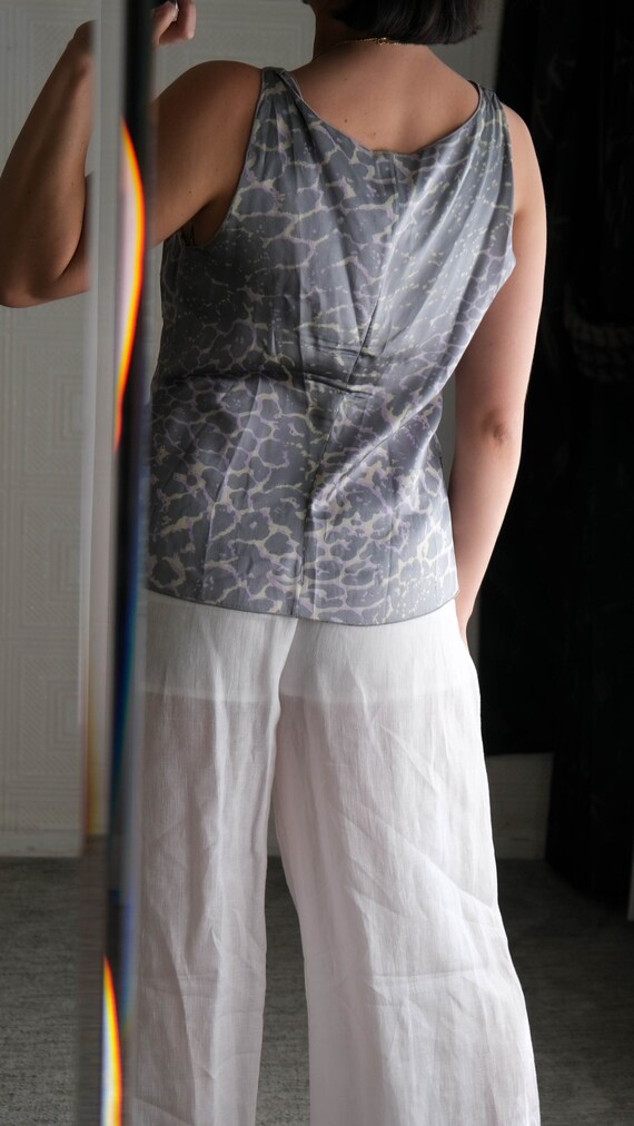 GIORGIO ARMANI Leopard Silk Tier Silhouette Front Lac… - Gem