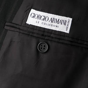 Vintage 90s GIORGIO ARMANI Le Collezioni Black & Copper Shadow ...