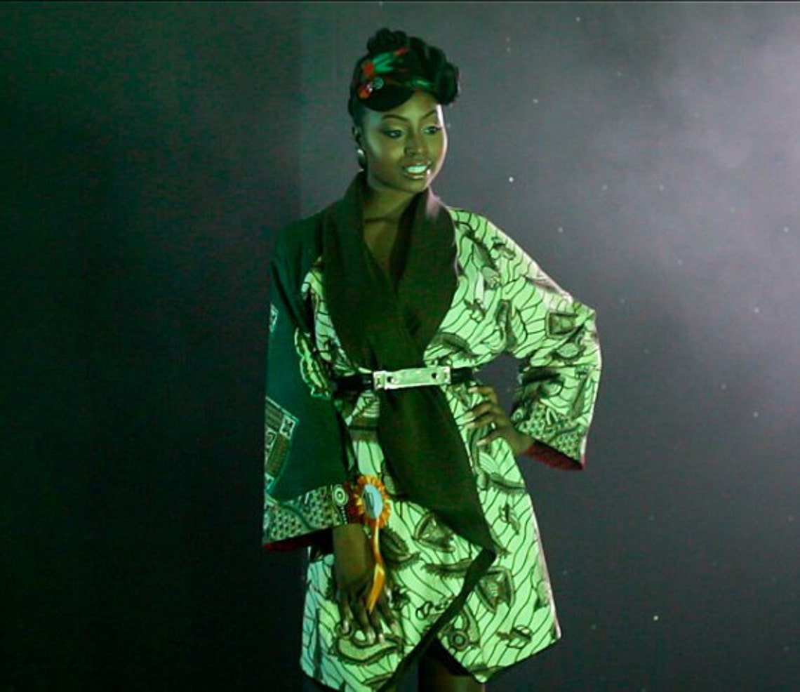 African Print Dress, Ankara Coat, African Print Jacket - Etsy