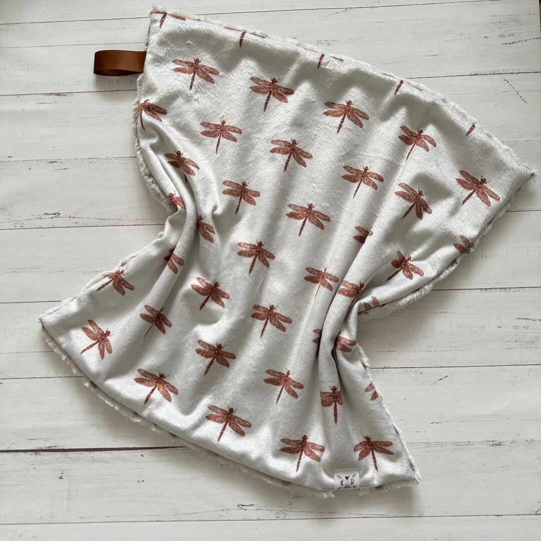 NEW!! Copper Dragonfly/mini Snuggle/lovey - Etsy