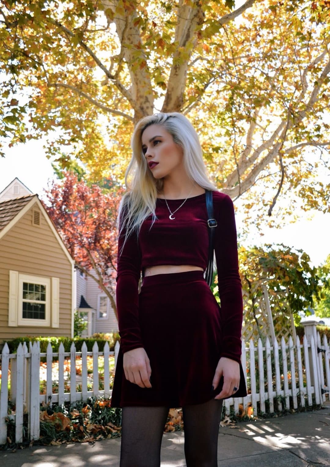 Two Piece Set Long Sleeve Velvet Dress, Matching Set, Twin Set ...