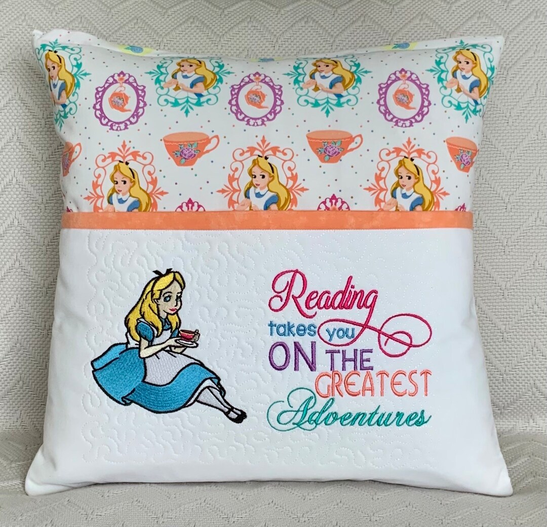 Sweet Alice Reading Book Cushion Cover - Etsy Australia