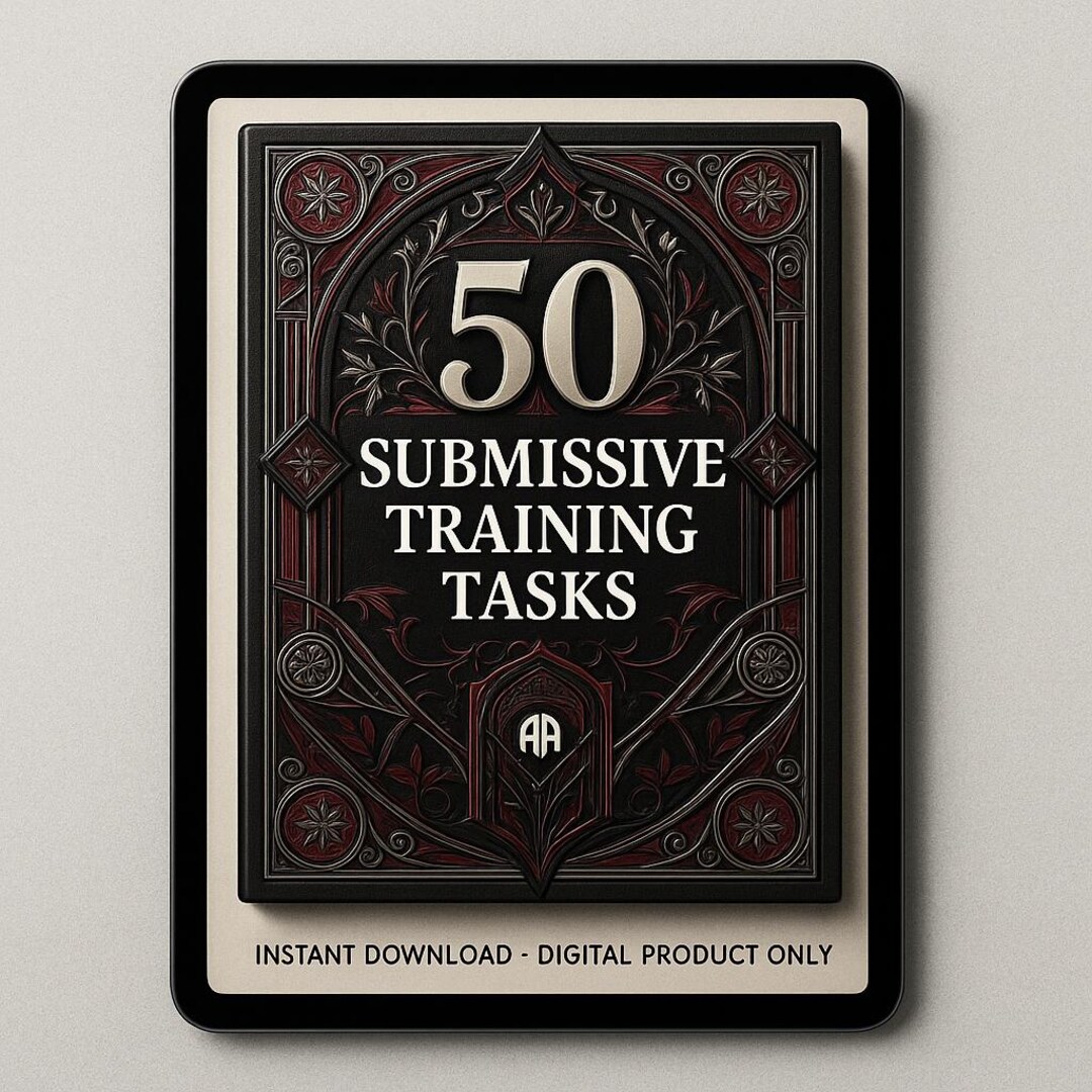 50 Submissive Training Tasks PDF – Printable Obedience Prompts for BDSM ...