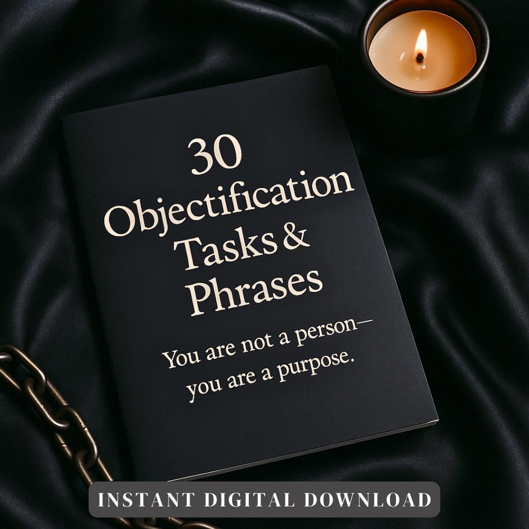 30 Objectification Tasks & Phrases PDF – BDSM Verbal Play and Ritual ...