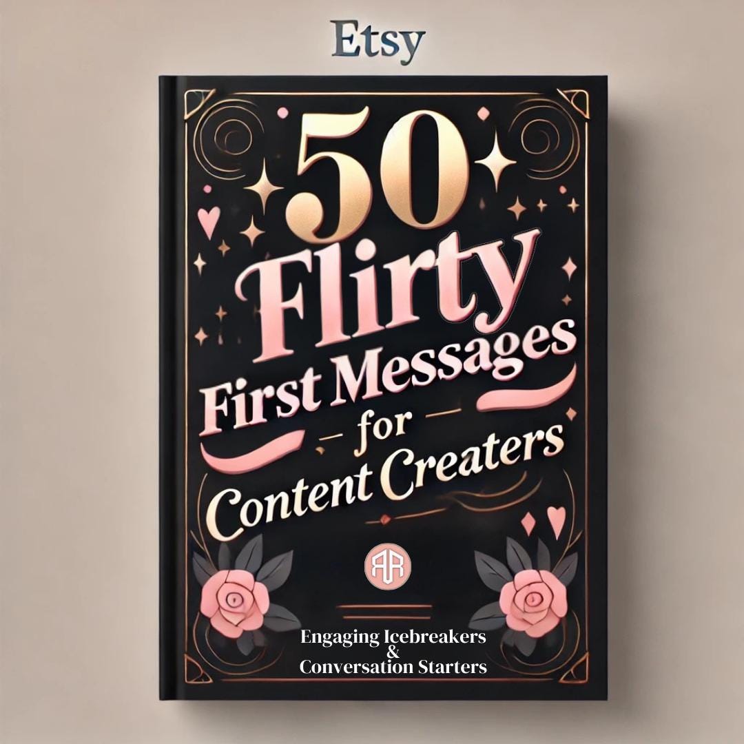 50 Flirty First Messages for Content Creators - Engaging Icebreakers ...