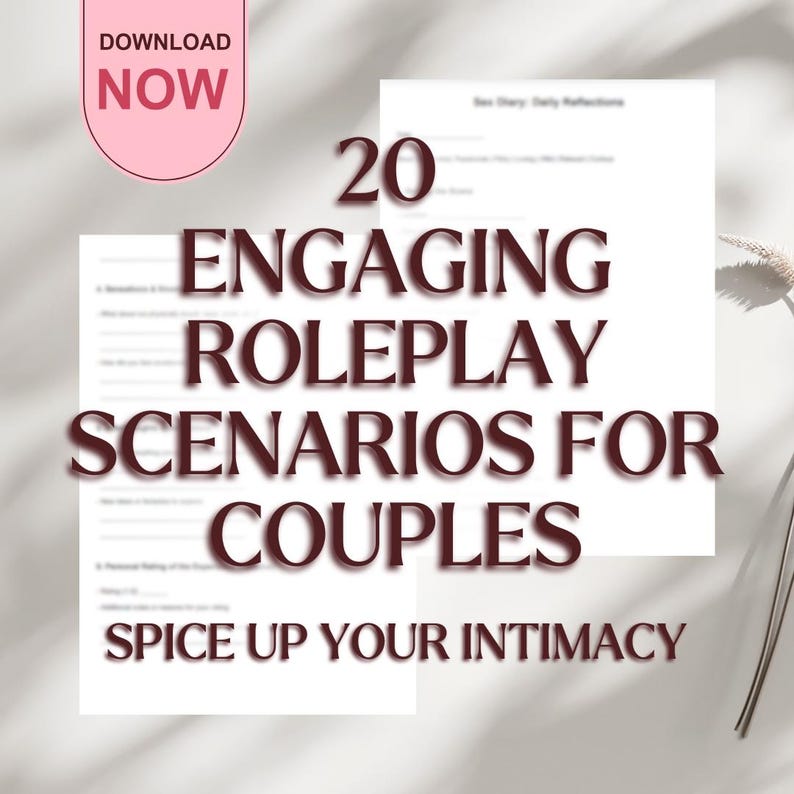 20 Engaging Roleplay Scenarios for Couples – Spice up Your Intimacy - Etsy