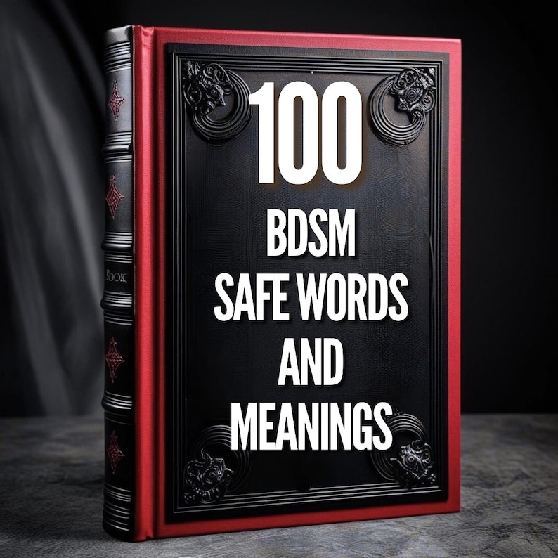 100 BDSM Safe Words List – Roleplay Kink Safety Guide (printable PDF ...