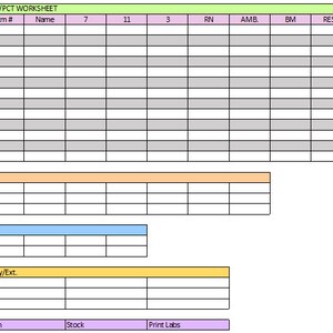 CNA/PCT 12 PT Worksheet - Etsy