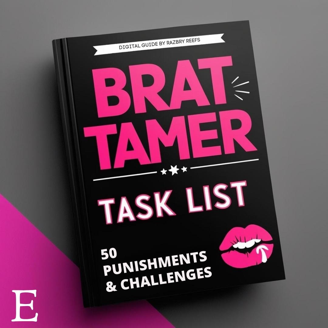 Brat Tamer Task List – 50 Punishments & Challenges for Playful Submissives | Digital BDSM ...