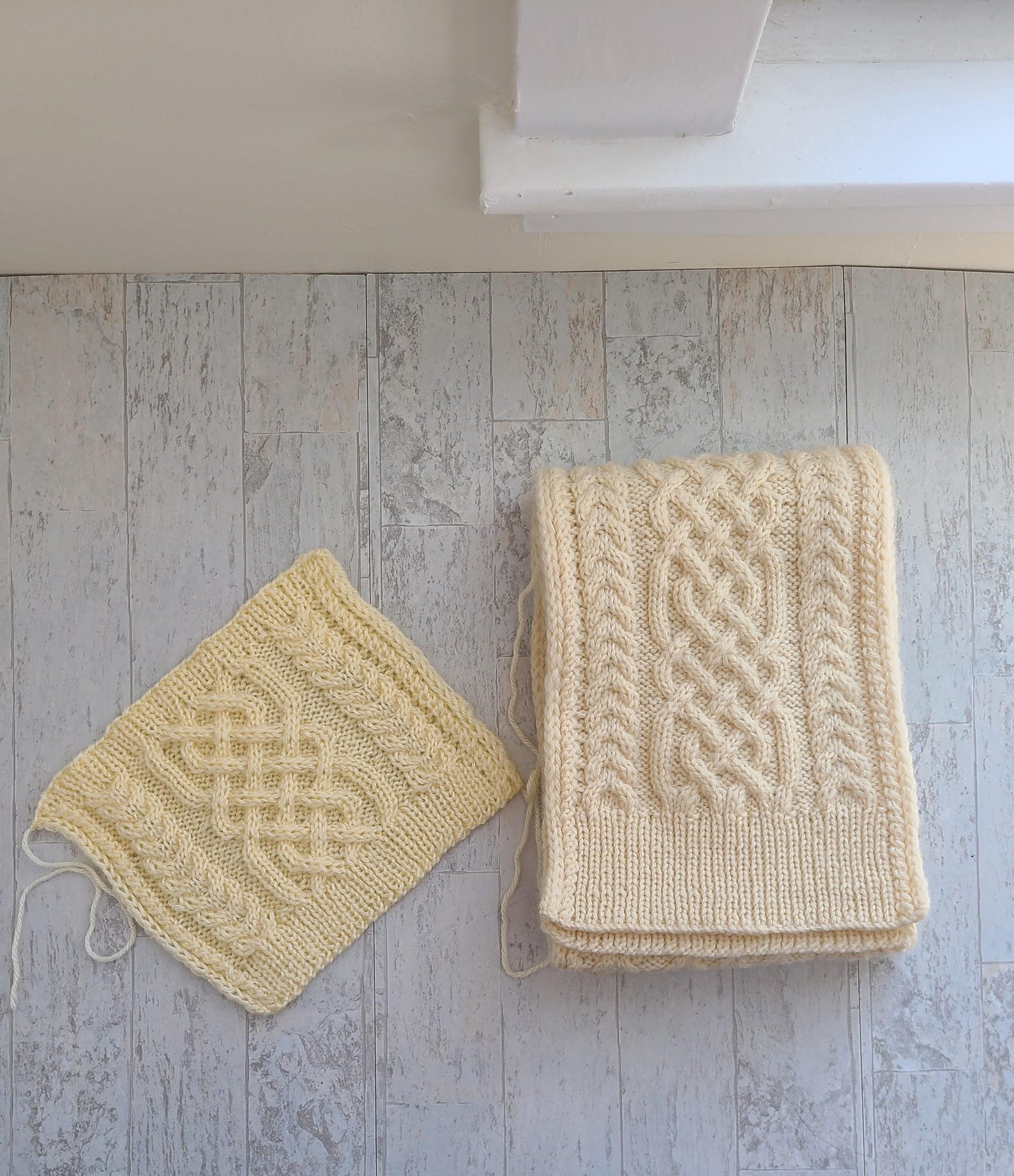 Ferry Boat Scarf Knitting Pattern for Adults With Ribbed Edges, Twisted ...