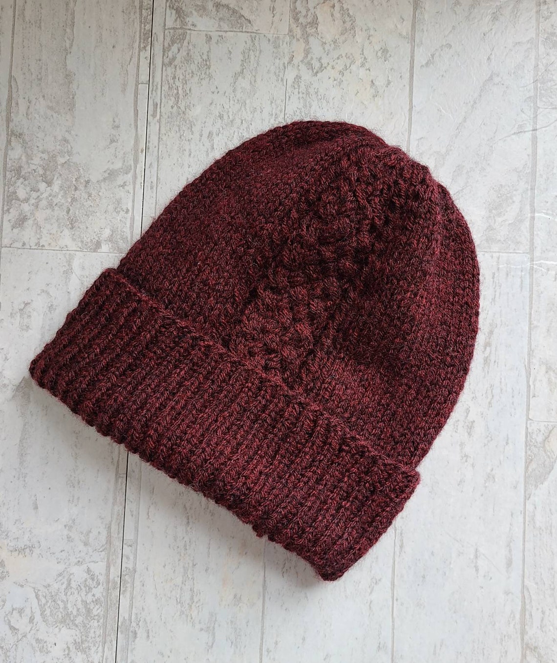 Stoney Run Hat - Adult Beanie Knitting Pattern - PDF Download - Hand ...