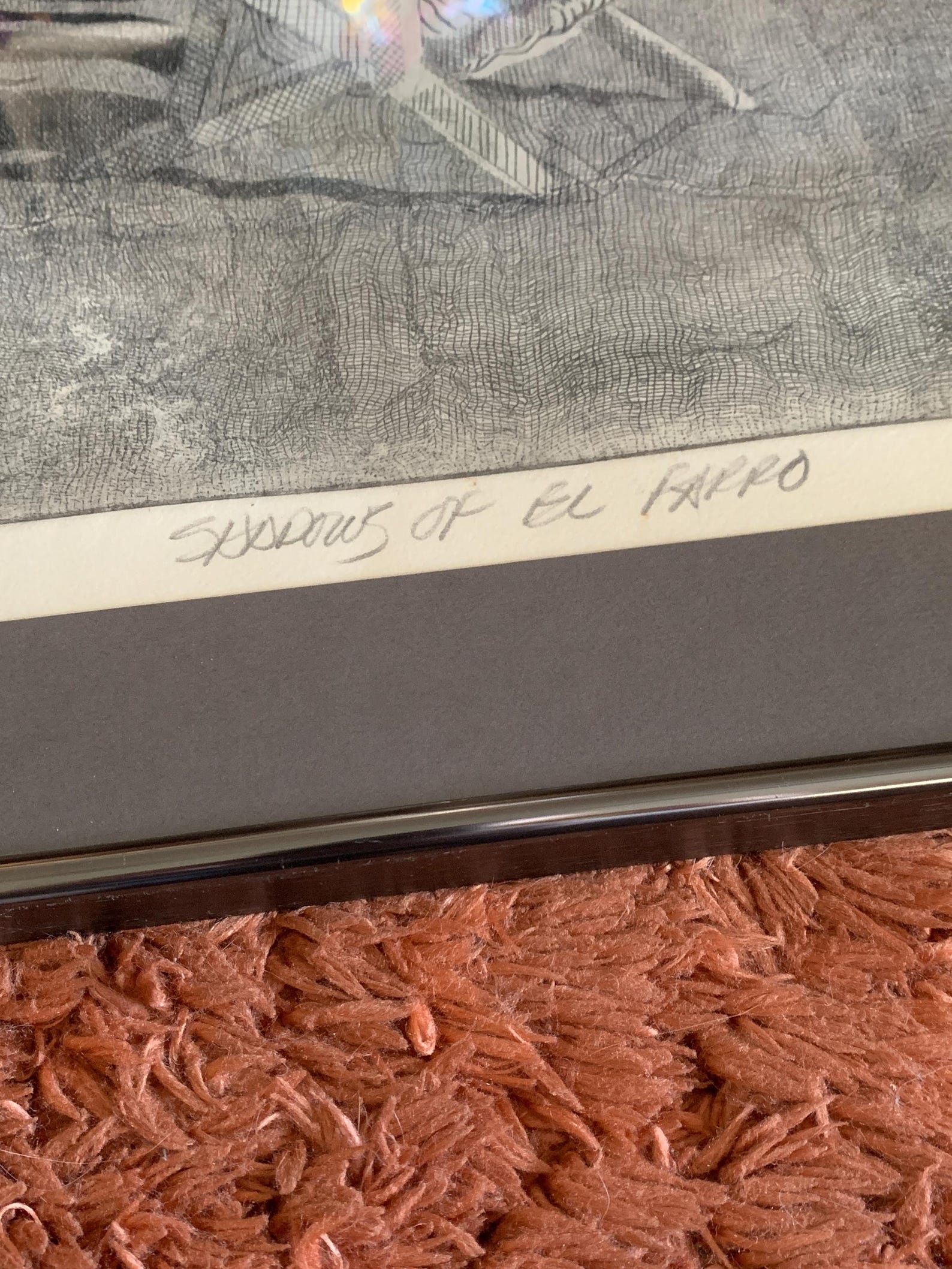 John Pike Etching Beach Scene Artist Proof shadows of El Farro - Etsy