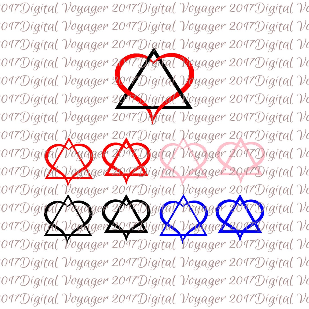Adoption Symbol/triad/triangle SVG/PNG - 3 Styles - Digital Cut File ...