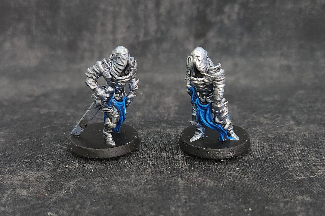 Resin Printed Hand Painted Animated Armor Miniatures for TTRPG D&D ...