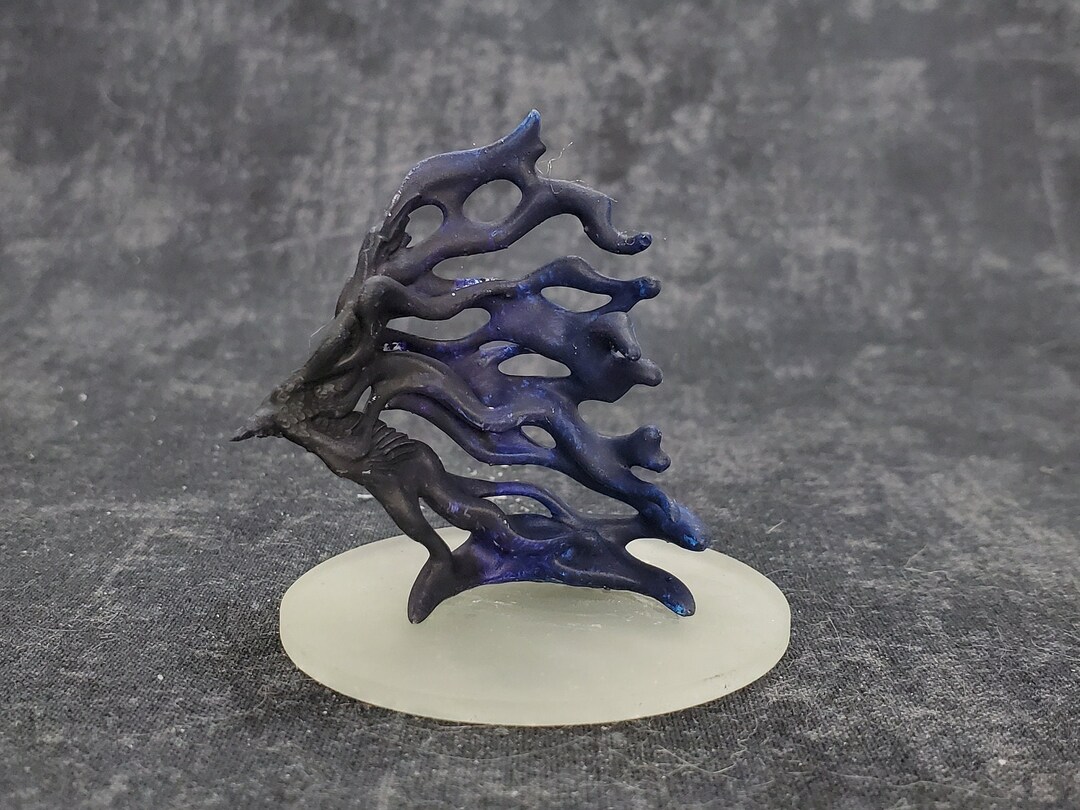 Resin Printed Shadow Raven Familiar Miniature for TTRPG D&D Pathfinder ...