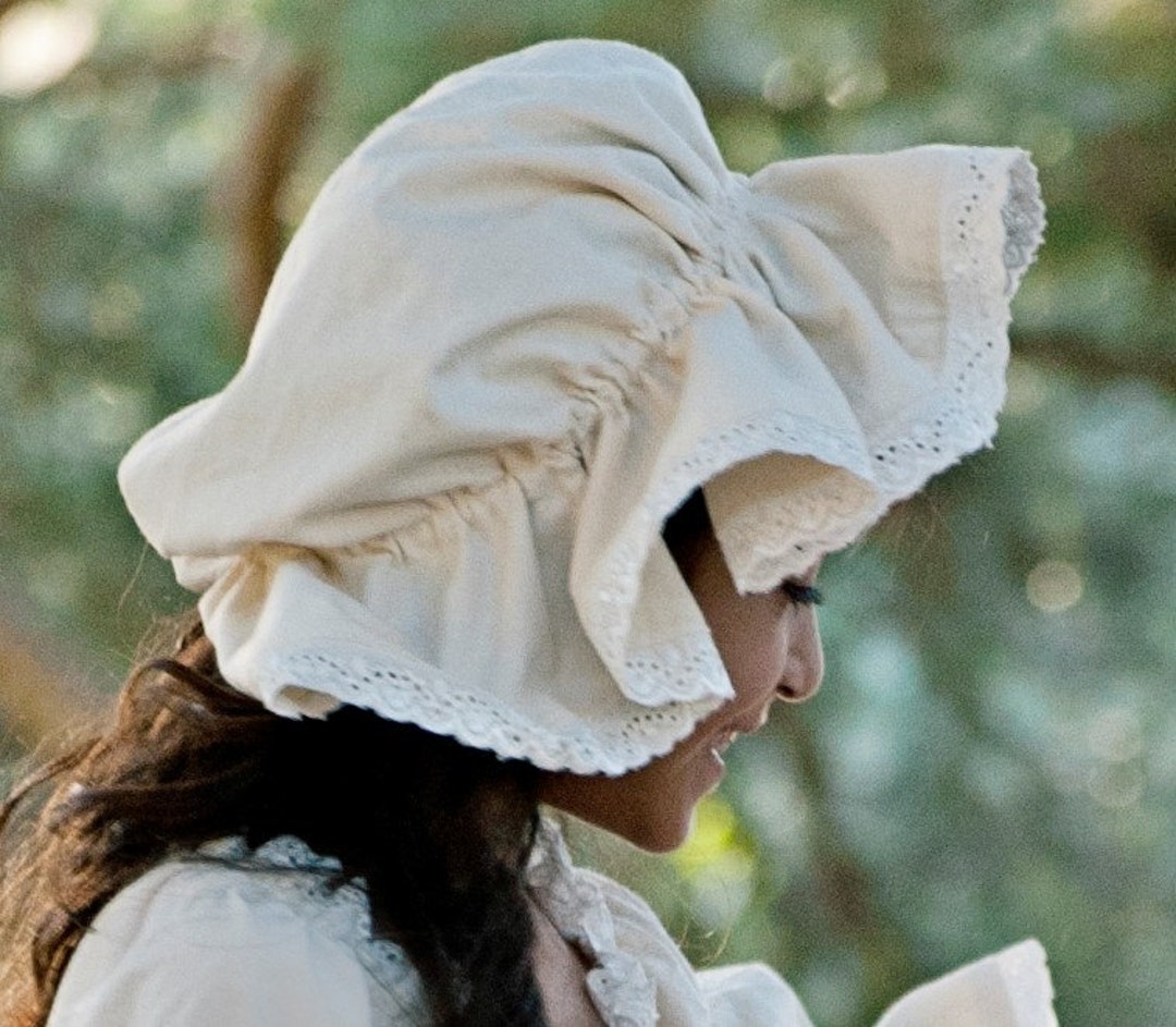 Prairie Pioneer Renaissance Mob Cap Womens Size Fits Most Adults Lace ...