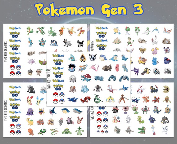 All Pokemon Idems