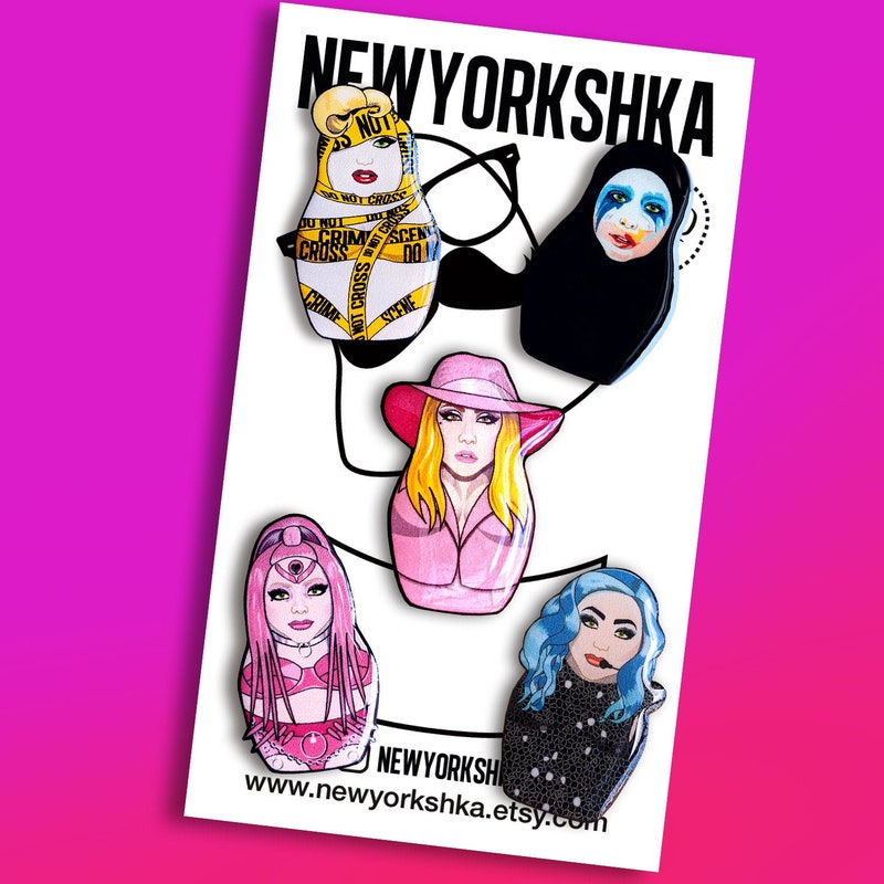 Lady Pin - Etsy