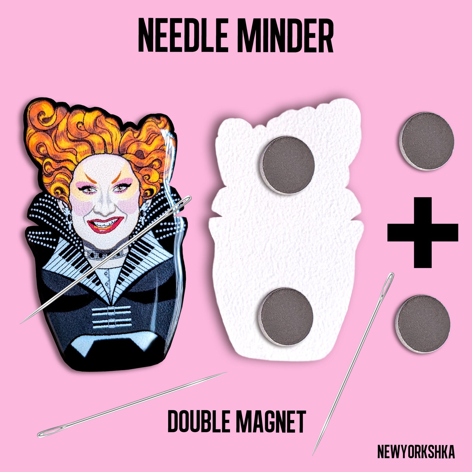 Jinkx Monsoon Maestro - Doctor Who Doll - Handmade Pin Badge / Fridge ...