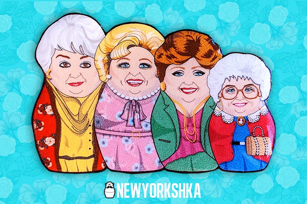 Golden Girls Dolls Pin - Pin Badge- Fridge Magnet - Needle Minder - Etsy