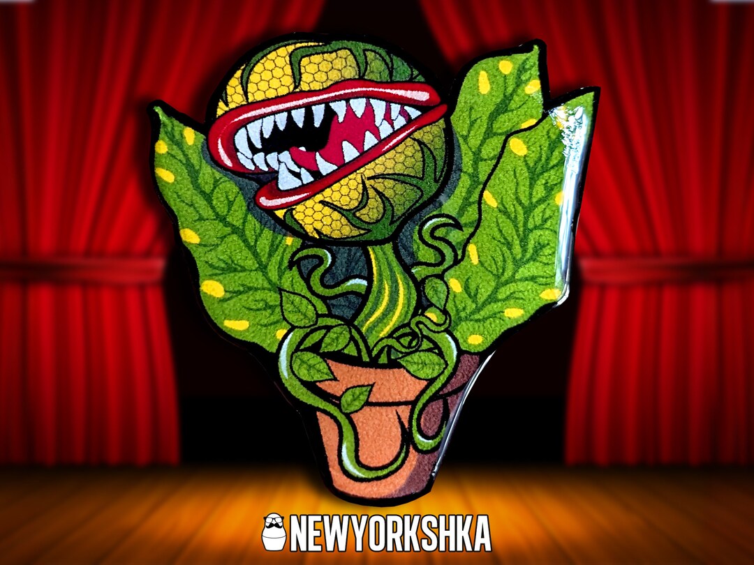 Audrey 2 Little Shop of Horrors Musical Broadway - Pin Badge / Fridge ...