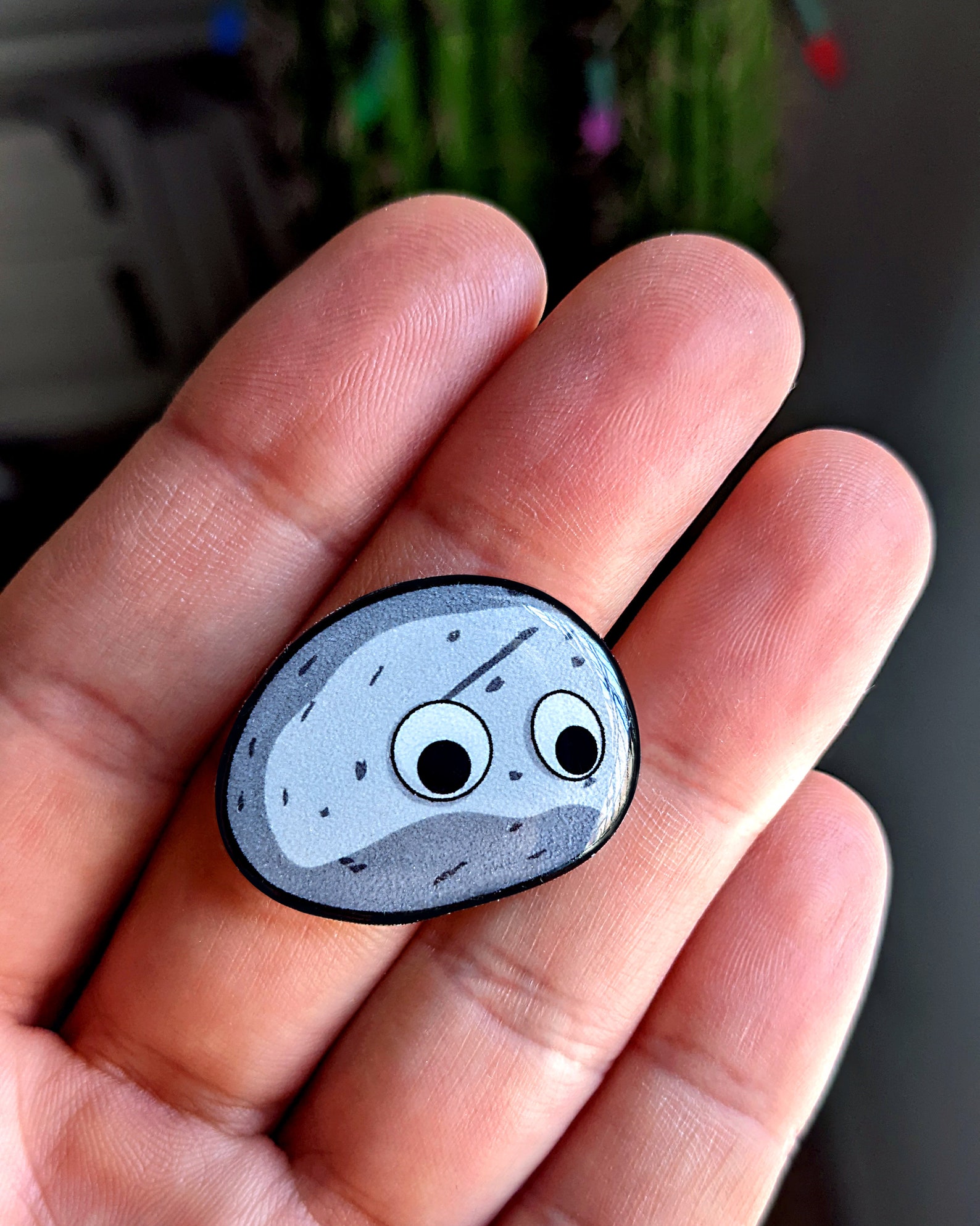 Googly Eyes Rock - Everything Everywhere All at Once - Handmade Pin ...