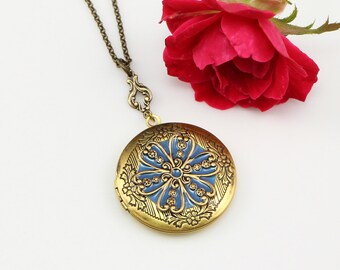 Resin Locket - Etsy