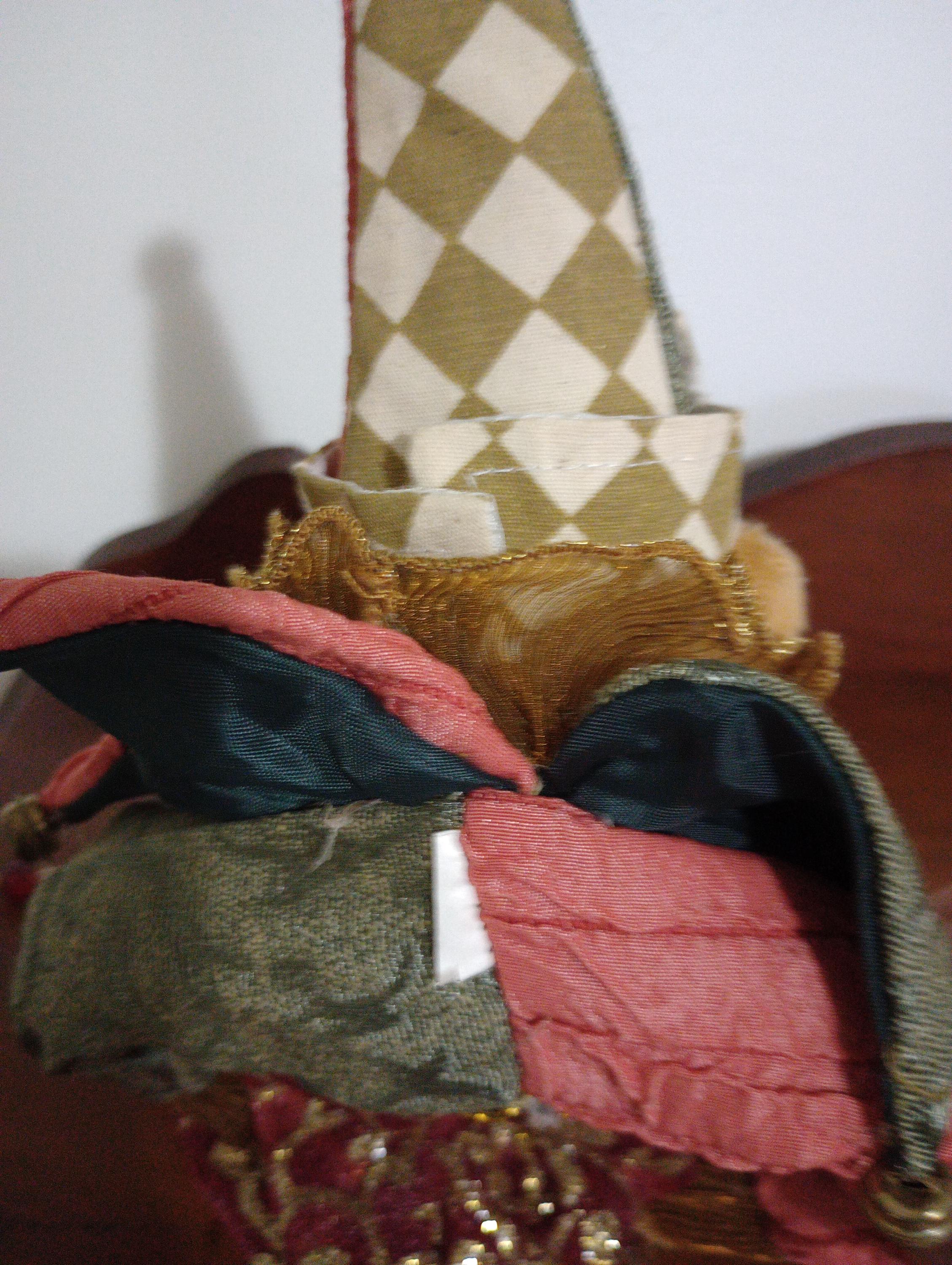 Jester, Harlequin Large Ornament Majestic Flying Monkey Doll , Wizard ...