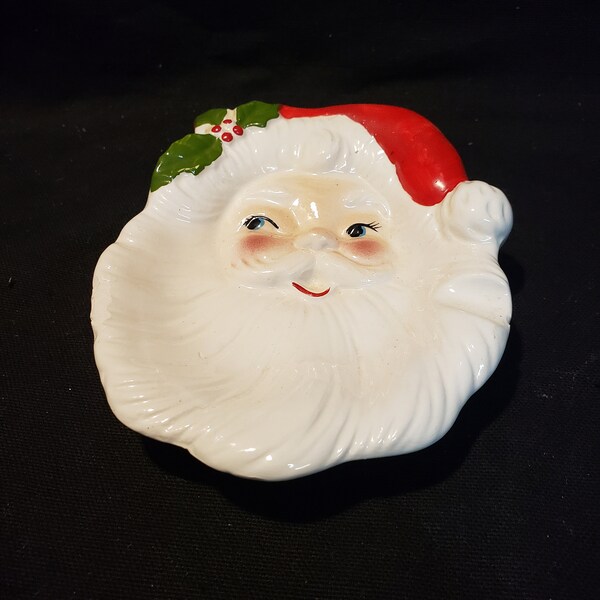 Ceramic Santa - Etsy