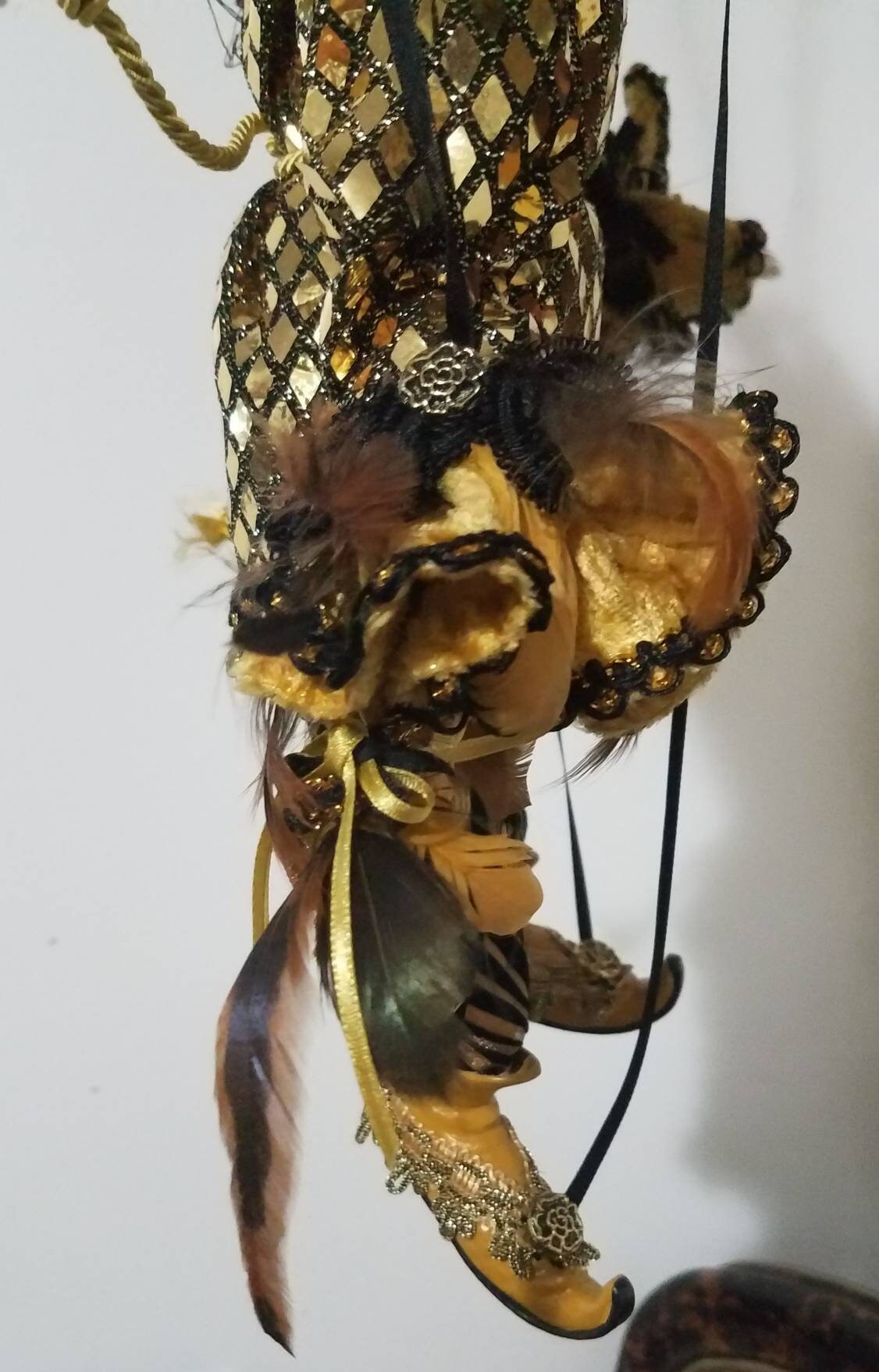Black and Gold in the Style of Mark Roberts Fairies, Marionettes ...