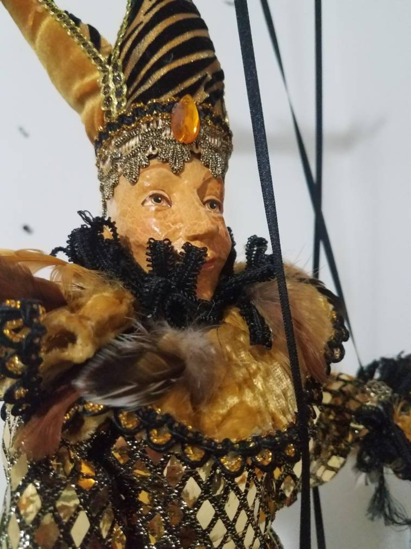 Black and Gold in the Style of Mark Roberts Fairies, Marionettes ...