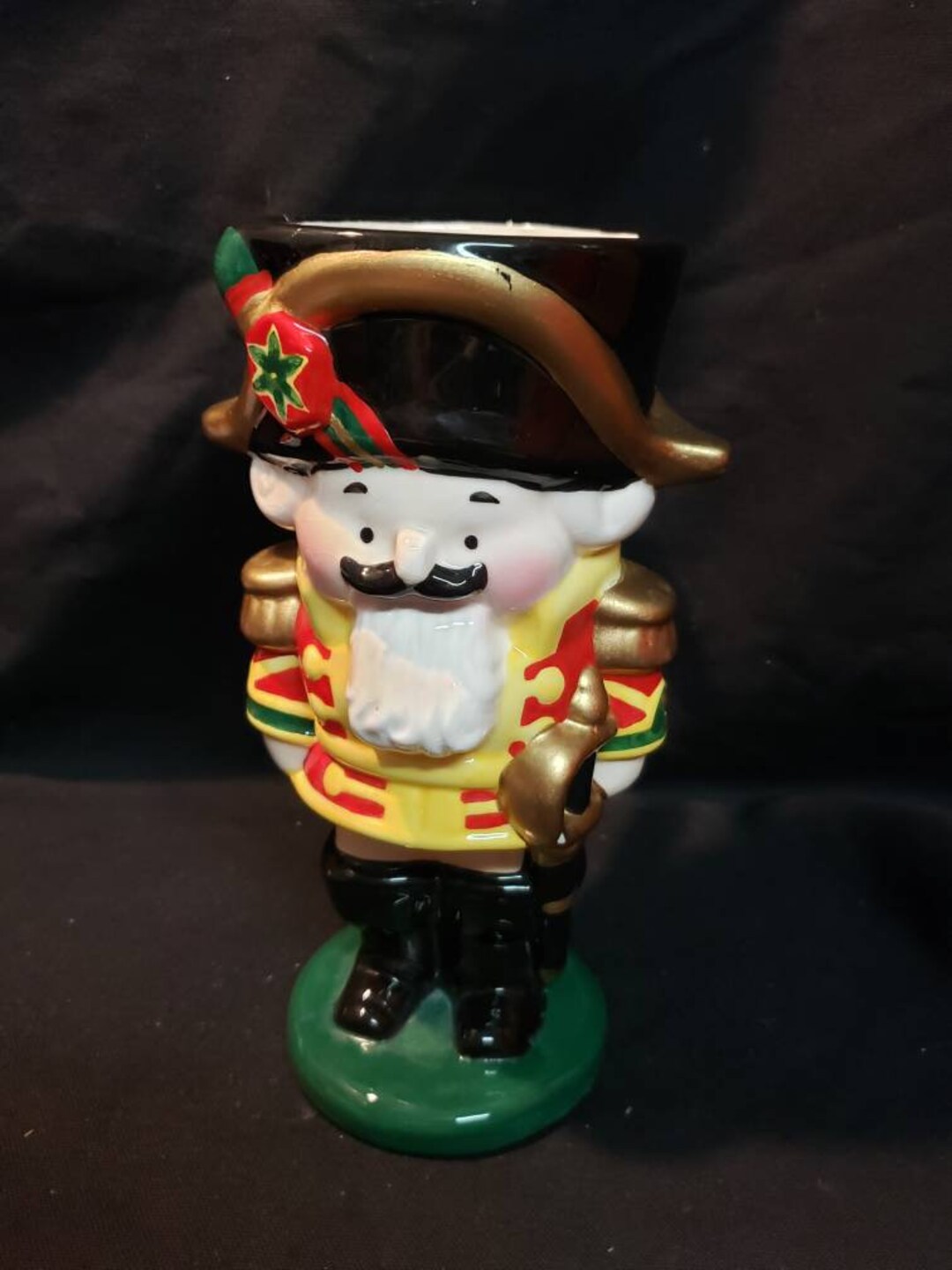 Christmas Ceramic Nutcracker Stein Pitcher, Telaflora Gift Mug. - Etsy