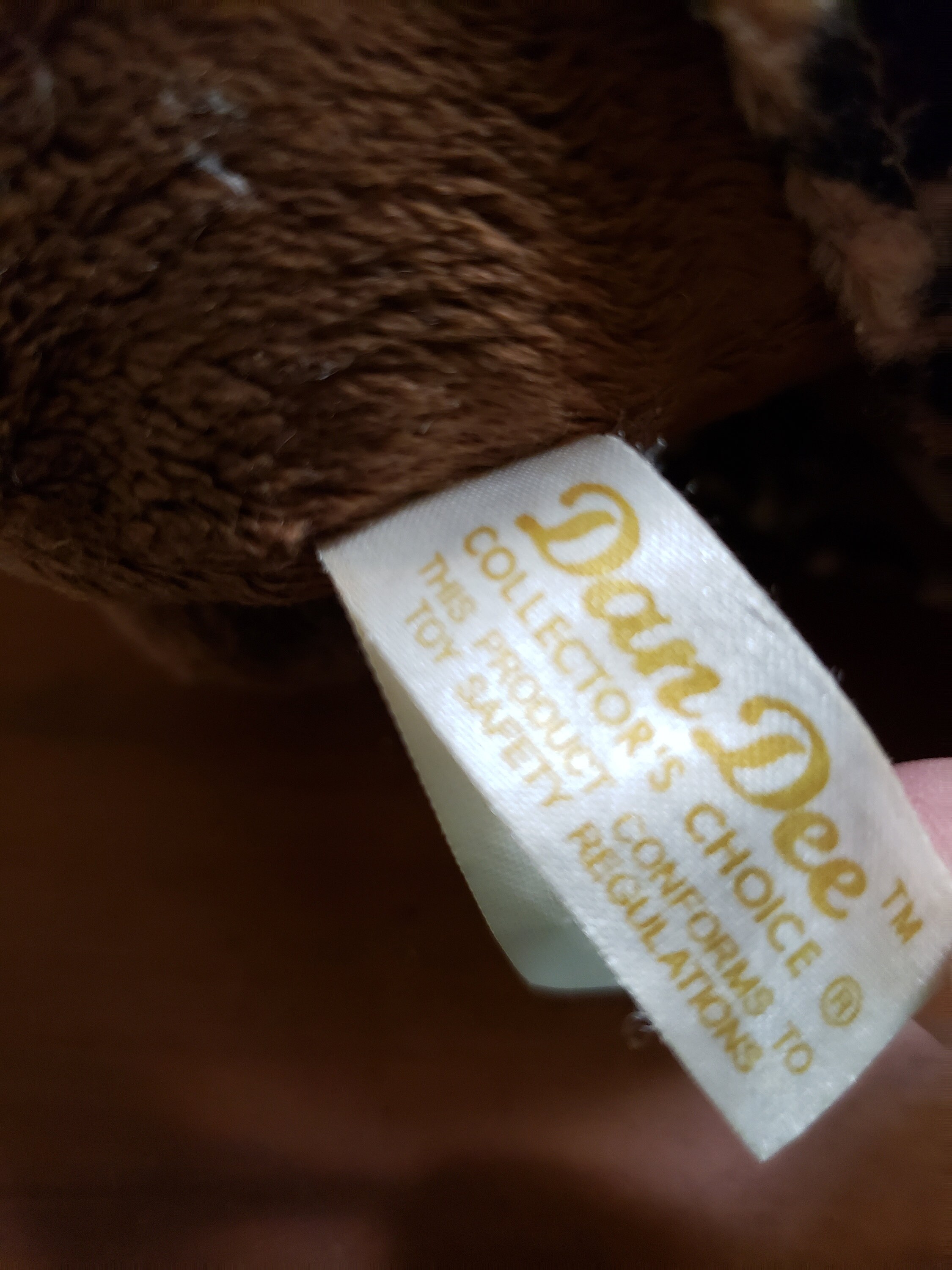 Dan Dee Stuff Plush Dark Brown Teddy Bear With Leopard Jacket - Etsy