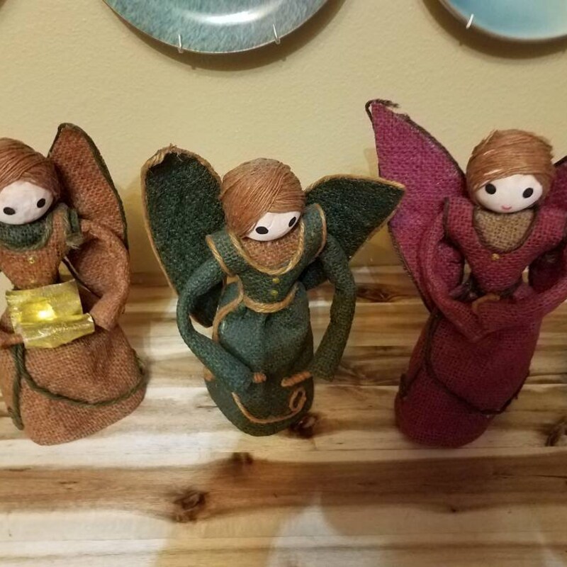 Raffia Angels - Etsy