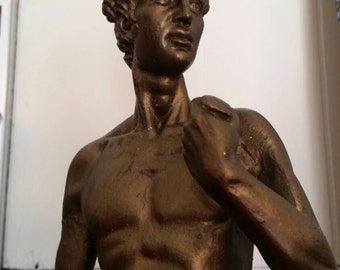 Plaster Statue of David - Etsy