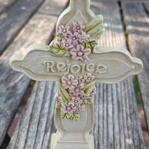 Resin Small Wall, Small Stand Table Top Decor Cross to Choose From. a ...