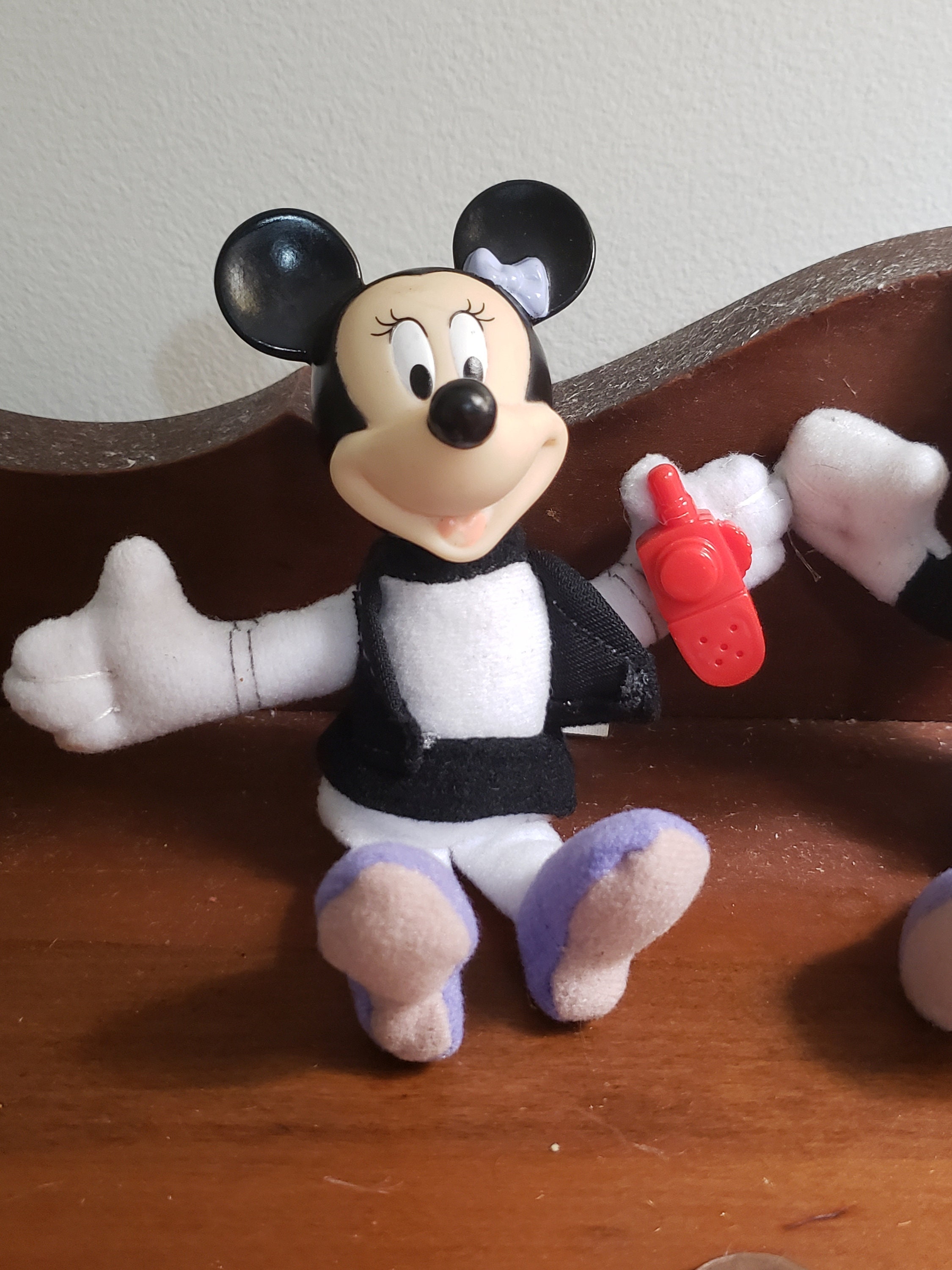 Minnie and Mickey Plush Holding Hands Mcdonald's Toy - Etsy