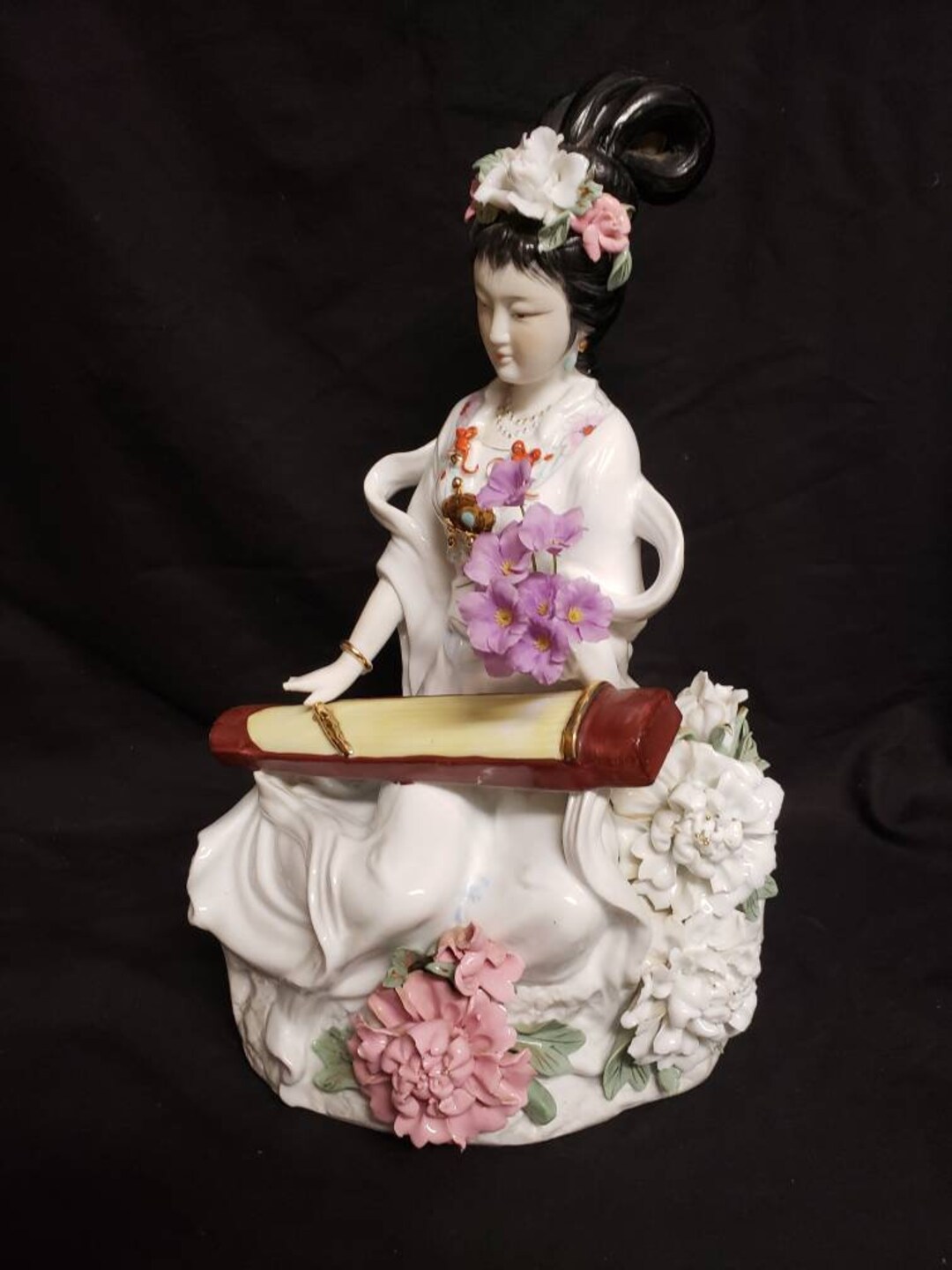 Porcelain Geisha Girl, Lady Porcelain Figurine, Made in China - Etsy
