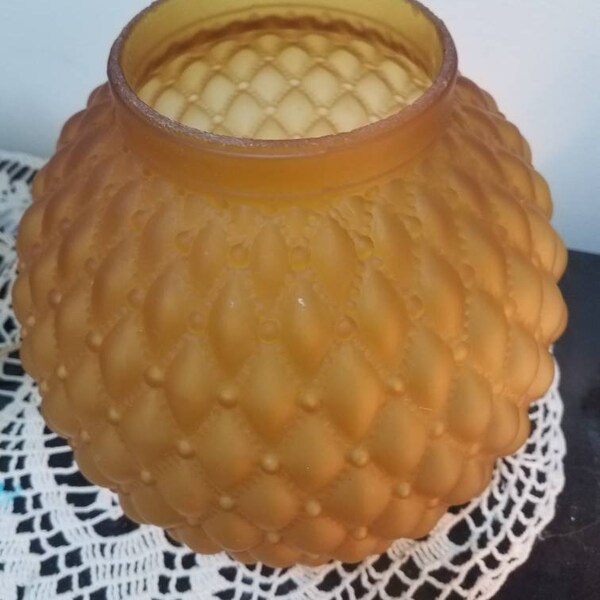 Amber Glass Shade - Etsy
