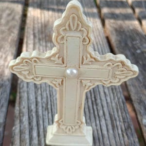 Resin Small Wall, Small Stand Table Top Decor Cross to Choose From. a ...