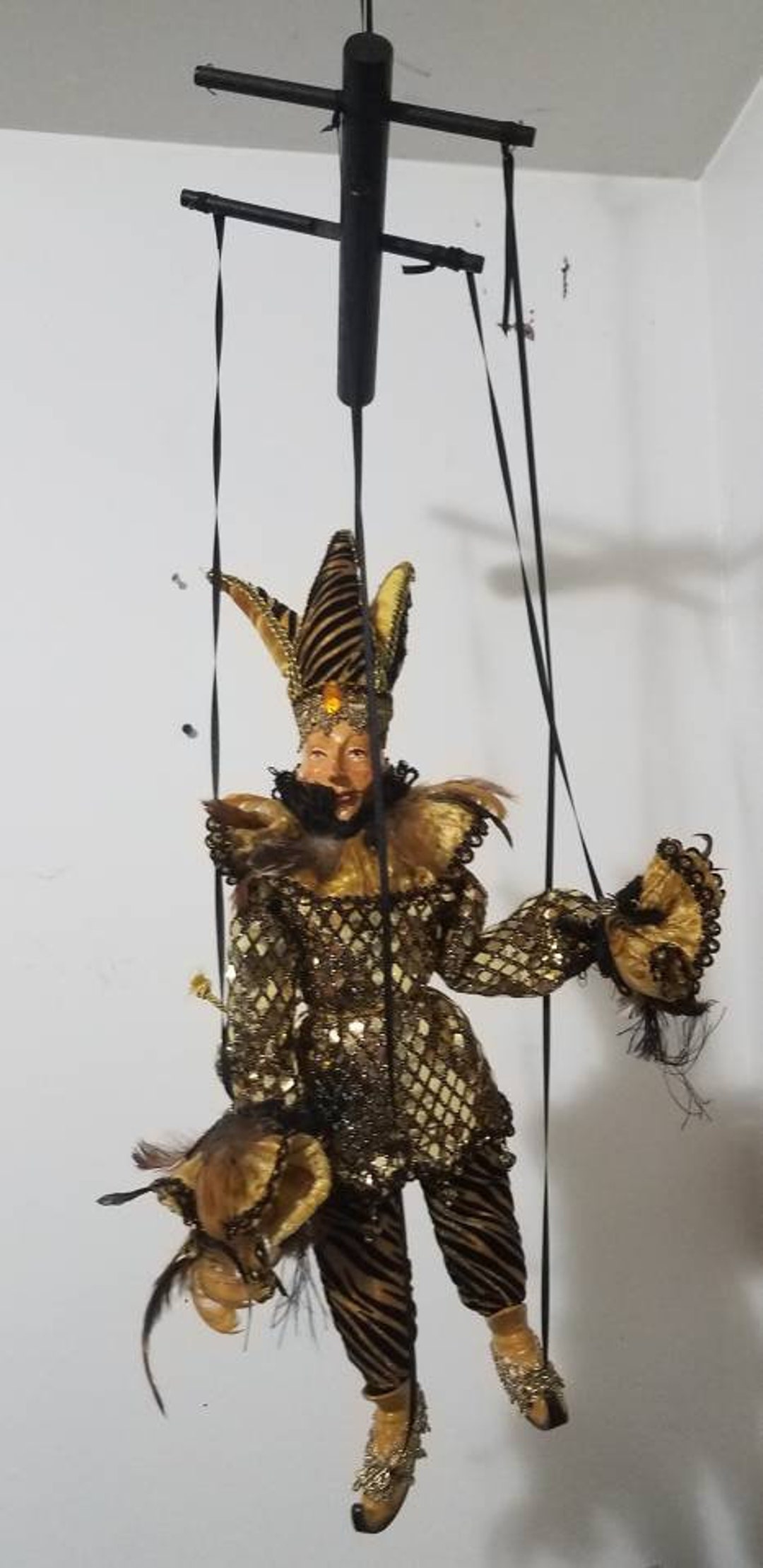 Black and Gold in the Style of Mark Roberts Fairies, Marionettes ...